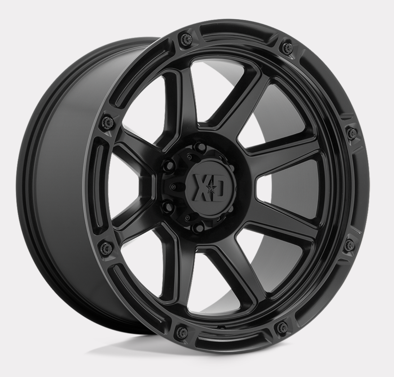 SC WHEELS - XD863 Satinschwarz